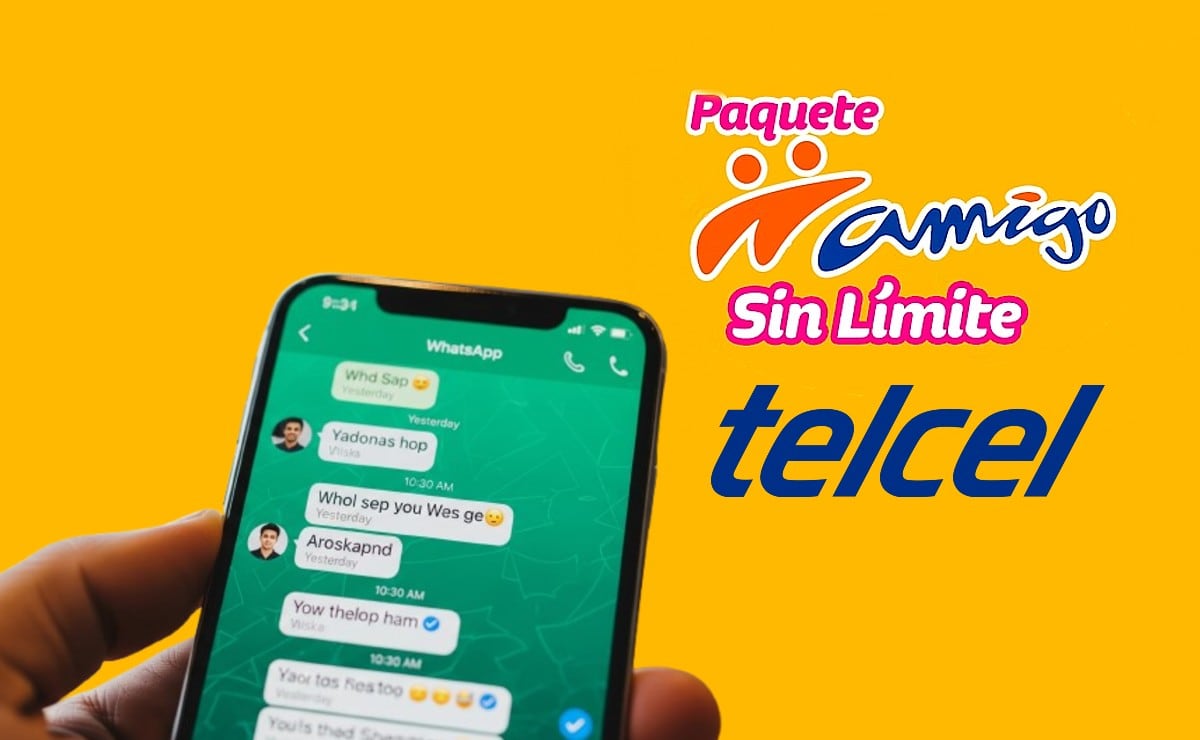 El paquete más completo de Telcel Amigo Sin Límite: Lo pagas una vez al ...