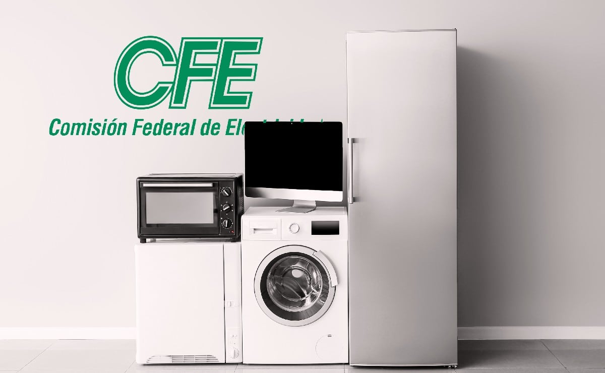 Cambia tus electrodomésticos con tu recibo de CFE: Así funciona ...